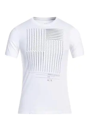 Armani Exchange T-shirt Size Cotton - White