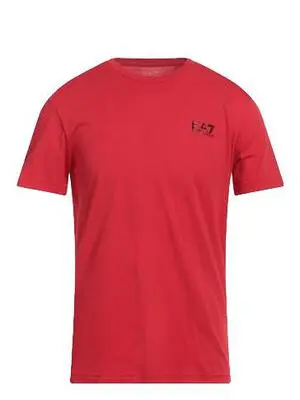 EA7 T-shirt Size Cotton - Red