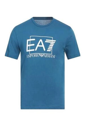 EA7 T-shirt Size Cotton - Deep Teal