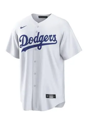 Nike Mlb Los Angeles Dodgers Replica Baseball Jersey - White