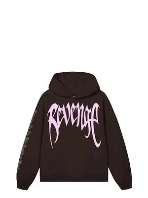 REVENGE Xxxtentacion Kill Hoodie - Brown/pink