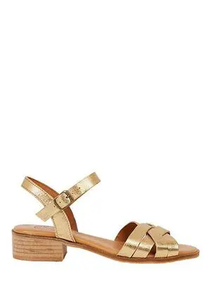 Penelope Chilvers Shepherdess Sandals - Gold