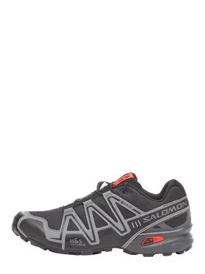 SALOMON Speedcross 3 GTX Sneaker Black/asphalt/flame Scarlet