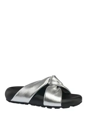 J/SLIDES NYC Calista Sandal - Silver