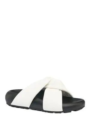 J/SLIDES NYC Calista Sandal - White