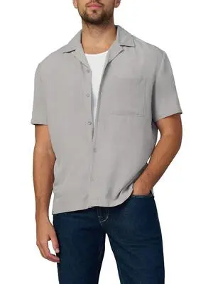 Joe's Jeans Viscose Camp Shirt - Stone