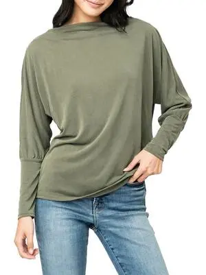 GIBSONLOOK Slouchy T-shirt - Military Green