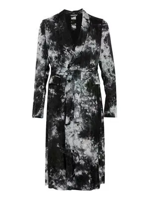 SAPIO SAPIO Nº5 Marbled Pattern Coat