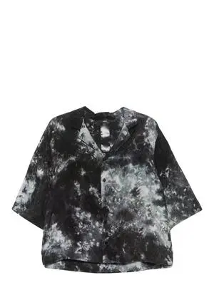 SAPIO Nº38 Printed Shirt - Black