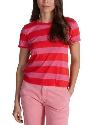 ASKK NY Striped Tee Pink/red Stripe