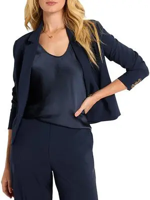 NIC+ZOE Stretch Suiting Blazer - Dark Indigo