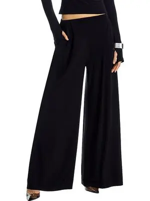NORMA KAMALI Wide Leg Pants