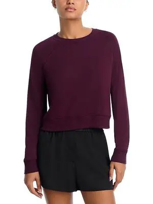 Splits59 Brooks Fleece Sweatshirt - Dark Cherry