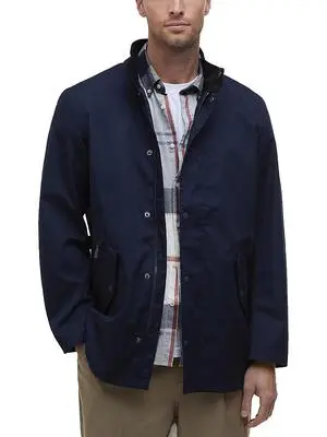 Barbour City Chelsea Regular Fit Waterproof Jacket Navy/bleached Pine