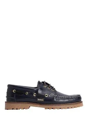 Barbour Deck Boat Shoes Navy