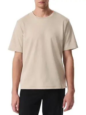 Rag & Bone Pima Interlock Tee Light Tan