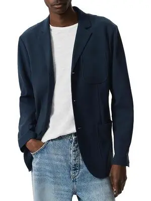Rag & Bone Achilles Knit Blazer - Ink Blue