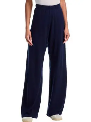 Aqua Melody Wide Leg Sweatpants - Navy