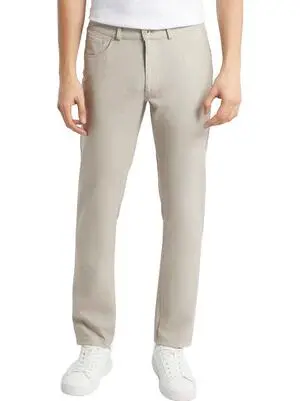 BRAX Chuck Hi-flex Houndstooth Five-pocket Pants - Beach