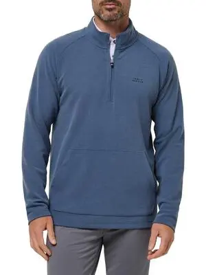 Travis Mathew TravisMathew Thermal Quarter Zip Pullover Bering Sea
