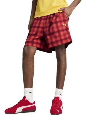 PUMA Road To Unity Relaxed Woven Shorts - Red