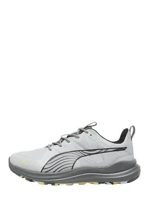 PUMA Reflect Lite Trail Marbled Running Shoes Cool Light Gray-cool Dark Gray-sunny Yel
