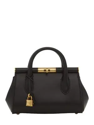 Dolce & Gabbana Marlene Leather Top-handle Bag - Nero
