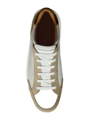 ALLEN EDMONDS Allen Edmonds Oliver Perforated Leather Sneakers