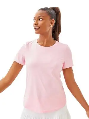 LILLY PULITZER UPF 50+ Luxletic Westley Active Tee Pink Muse