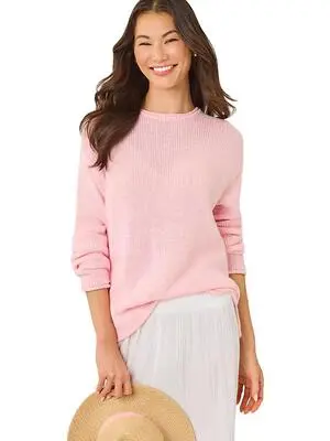 LILLY PULITZER Lotan Sweater Pink Muse Marl