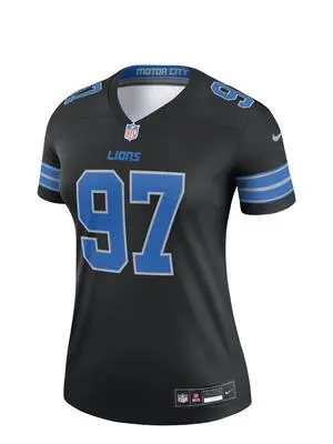 Nike Aidan Hutchinson Detroit Lions Dri-fit Nfl Legend Jersey - Black