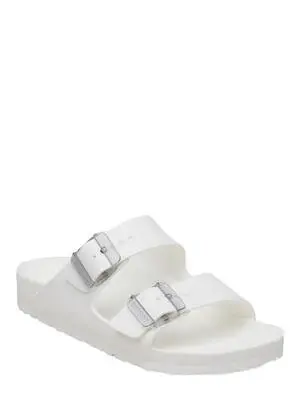 BIRKENSTOCK Arizona Stealth Buckle Eva Slide Sandal - White