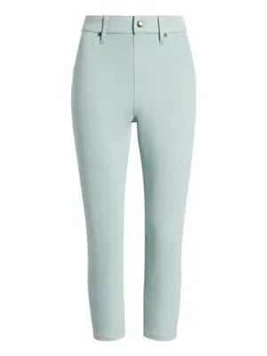 Hue Ultrasoft Denim Capri Leggings - Gray Mist