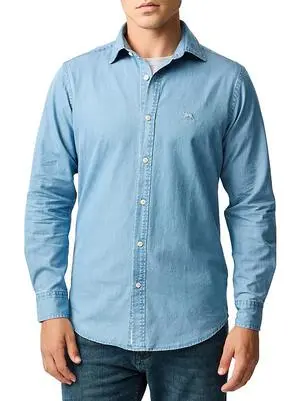 Rodd & Gunn Homestead Button Front Shirt - Stonewash