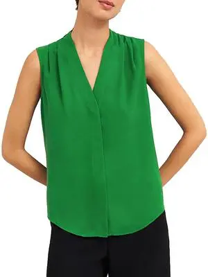 HOBBS LONDON Poppy Blouse - Lush Green