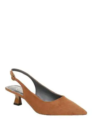 Franco Sarto Franco Sarto Jaden Slingback Pumps Saddle Brown