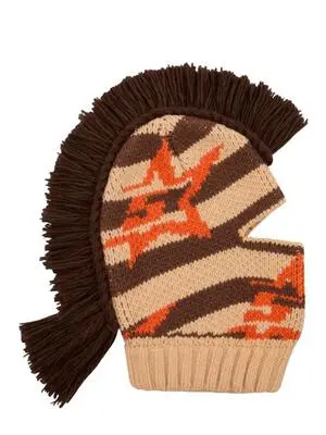SP5DER 5star Mohawk Balaclava - Brown