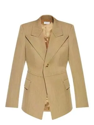 Burberry Wool Blazer - Neutrals