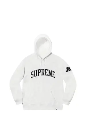 Supreme X Nfl Raiders '47 Hooded Sweatshirt - White