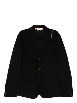 Marni Hand-embellished Blazer - Black