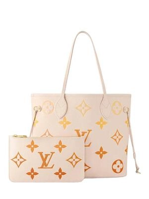 LOUIS VUITTON Louis Vuitton Neverfull MM Neutral Gradient