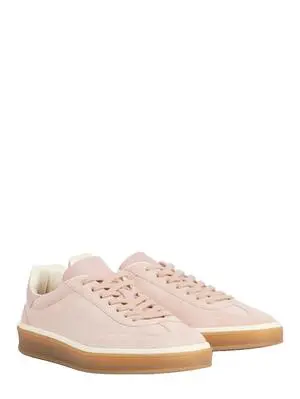 Loro Piana Tennis Walk Suede Sneakers - Pink