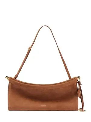 Alaïa Le Click East West Shoulder Bag - Brown