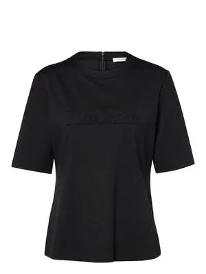 Max Mara Peter Embroidered T-shirt - Black