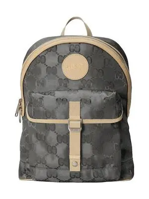 Gucci Off The Grid Gg Backpack - Dark Grey