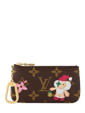 LOUIS VUITTON Key Pouch - Monogram/candy Red
