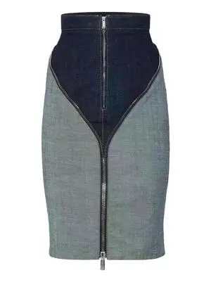 Dsquared2 Denim Pencil Skirt - Blue