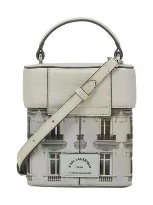 Karl Lagerfeld Rue St-guillaume Maison Tote Bag - Neutrals