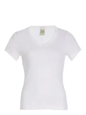 FLORE FLORE Jill Cotton T-Shirt White