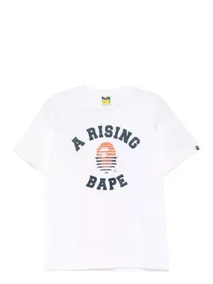 A BATHING APE Printed T-shirt - White